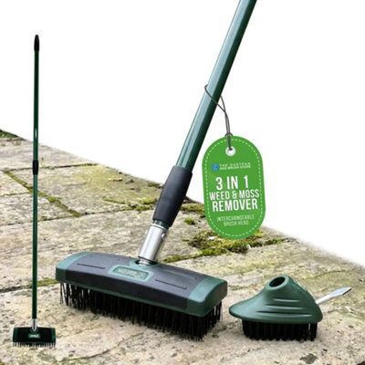 Weed Brush Outdoor Garden Weeding Tool For Block Paving - Remove Weeds ...