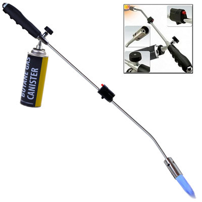 Weed Burner Gas Torch Blow with Heavy Thrower-Duty Weed Remover Wand ...