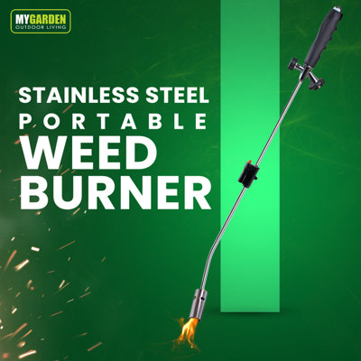 Weed Burner Gas Torch Blow with Heavy Thrower-Duty Weed Remover Wand ...