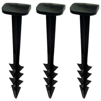 Weed Control Membrane Fixing Anchor Pegs - 15cm Long - Pack of 30 | DIY ...