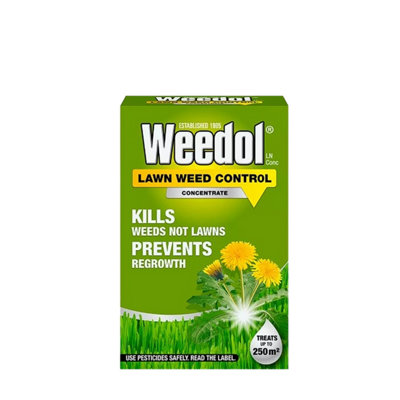 Weedol LN Lawn Weedkiller Concentrate Selective Lawn Herbicide Fast ...