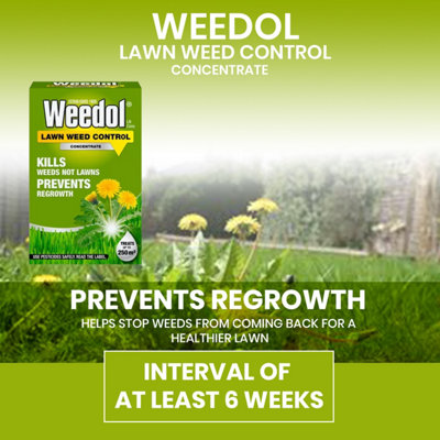 Weedol LN Lawn Weedkiller Concentrate Selective Lawn Herbicide Fast ...