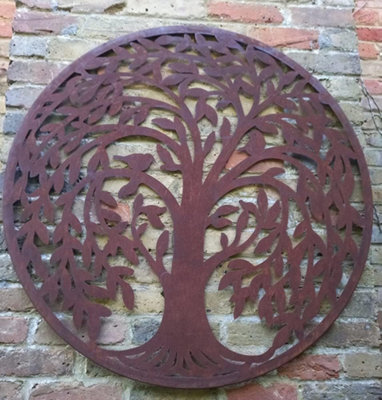 Weeping Willow Tree Wall Screen 1m Diameter