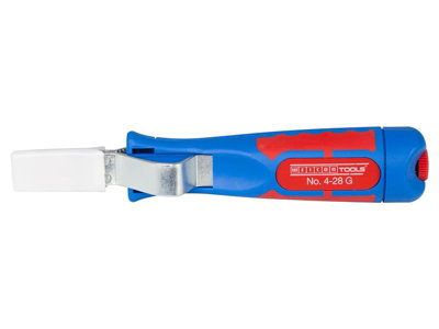 Weicon No. 4-28 H Ergonomic Cable Stripper with Safety Hook Blade