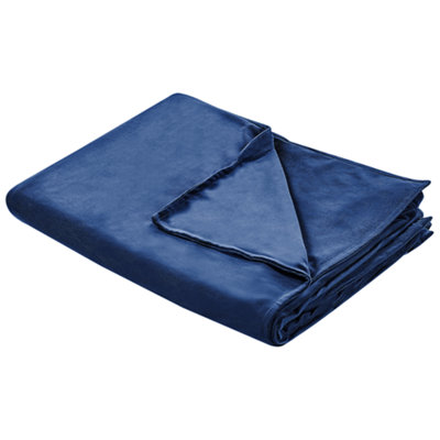 Weighted Blanket Cover 1100 RHEA 150 x 200 cm Navy Blue
