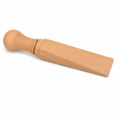 Welari Beechwood Door Wedge Stopper, Wooden, Portable - Bedroom, Living ...
