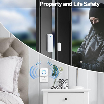 Welcome door sensor store door voice reminder alarm supermarket split ...