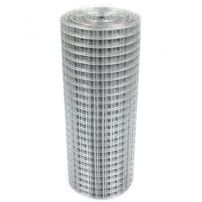 Welded Wire Mesh 1"x1" x 48in x 15m Galvanised Fence Rabbit Hutch ...