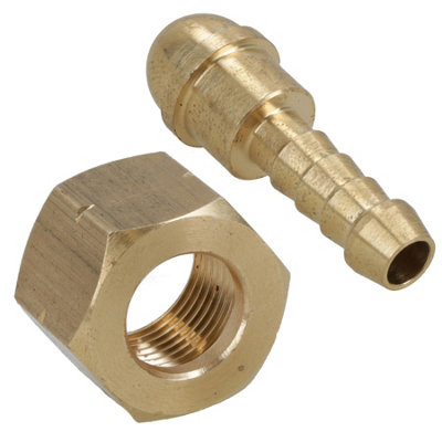 Welding Gas Hose Connector 5/16 Hose Tail with 3/8 BSP Left Handed ...