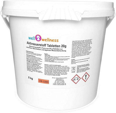 well2wellness Active Oxygen Tablets 20 g 5 kg Active Oxygen Tablets ...