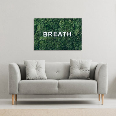 Wellness Breath (Canvas Print) / 114 x 77 x 4cm