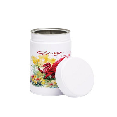 Welsh Dragon & Daffodils Sugar Canister - Siwgr Wales Souvenir Home ...