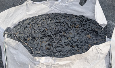 Welsh Slate Chippings 25mm Bulk Bag 850kg