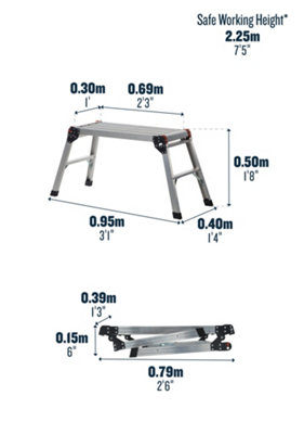 Werner Compact Aluminium Work Platform