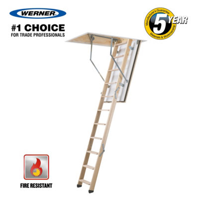 Werner FireguardPRO™ Complete Timber Loft Access Kit