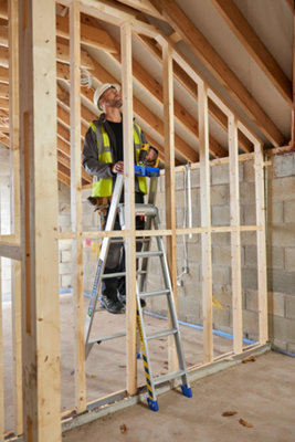 Werner LEANSAFE X3 Aluminium Multi-purpose Ladder