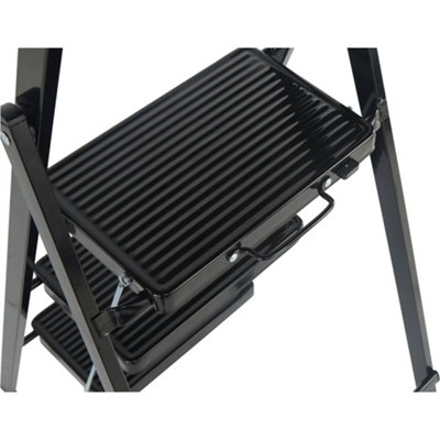 Werner Slimline Step Stool 3 Step and Tool Tray
