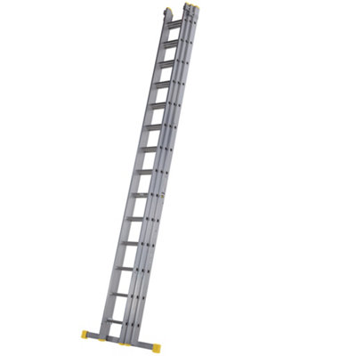 Werner Square Rung Extension Ladder 4.14m Triple