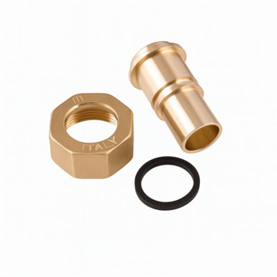 Westco 1" x 22mm Gas Meter Union with Washer - Brass Female Union to ...