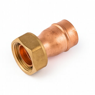 Westco 15mm x 3/4" Straight Tap Connector SR62 Copper & Brass ...