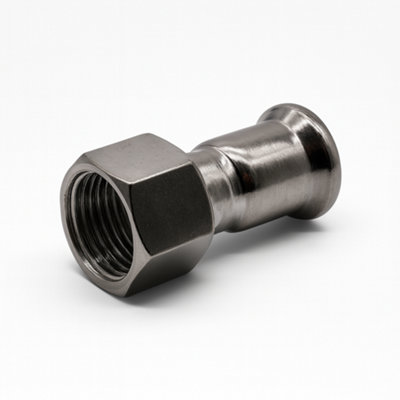 Westco 28mm x 3/4" Stainless Steel Press Female Coupling - Press Fit to ...