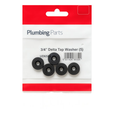 Westco 3/4" Delta Tap Washer Set (5 Pack) - Durable Rubber Washers for ...