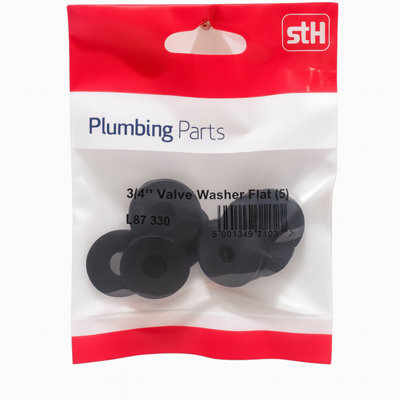 Westco 3/4" Vacca Flat Tap Washer Pack of 10 - Durable Rubber Washers ...