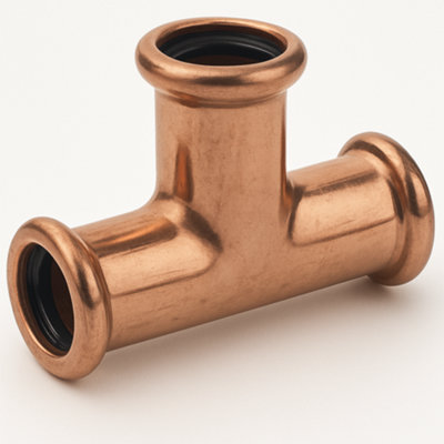 Westco 76mm Copper Press Fit Equal Tee - Water System Fitting for ...