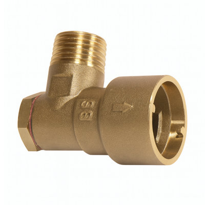 Westco Angle Bayonet Cooker Socket - Gas Appliance Connector