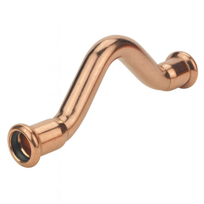 Westco Press Fitting 22mm Full Crossover - Copper Water Pipe Bridge ...