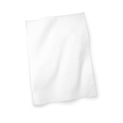 Westford Mill Plain Tea Towel White (One Size)