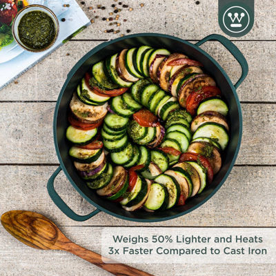 Westinghouse Performance Series Saute Pan with Lid - 32cm Shallow ...