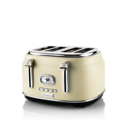 Westinghouse Retro 4-Slice Toaster - Six Adjustable Browning Levels ...