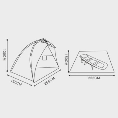 Westlake Pop-Up Day Fishing Shelter With Heavy Duty Bivvy Pegs