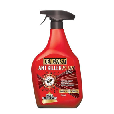 Westland Deadfast Ant Killer Plus Spray 750ml Ready to Use Kills Ants ...