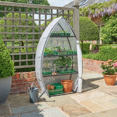 Westland Growhouse Unique Shape Greenhouse Strong Frame + Big Tom ...