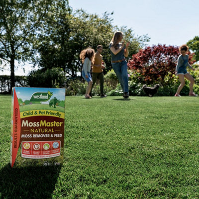 WESTLAND MOSS MASTER NATURAL MOSS REMOVER AND SLOW-RELEASE LAWN FEED ...
