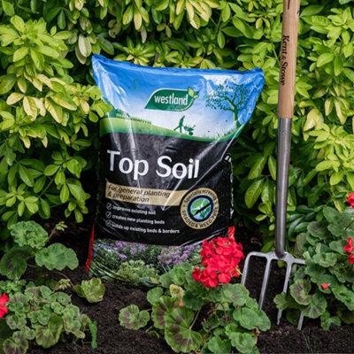 Westland Top Soil Multi-Purpose Clay Loam, High Humus, Lime and Chalk ...