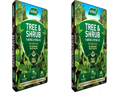 Westland Tree & Shrub Planting & Potting Compost 50L Pack of 2