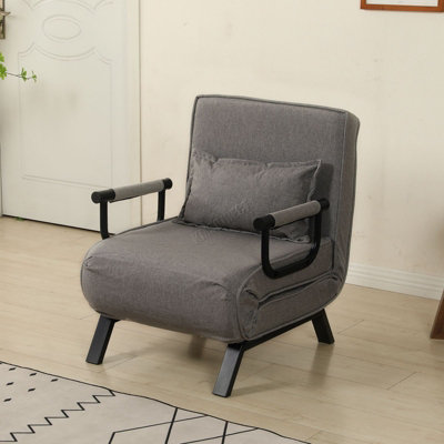 WestWood 4-in-1 Convert Folding Sofa Bed Floor Chair Recliner Sleeper ...