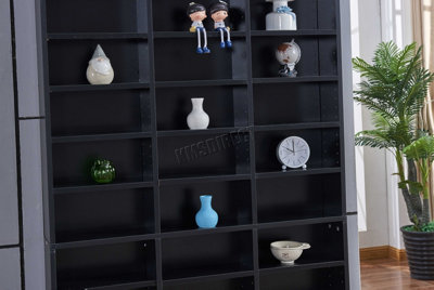WestWood CD DVD Shelf Storage Video Game Book Tower Stand Display Rack ...