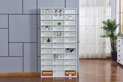 WestWood CD DVD Shelf Storage Video Game Book Tower Stand Display Rack ...