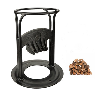 WestWood Kindling Cast Steel Wood Splitter Racker Ornament Firewood Log ...