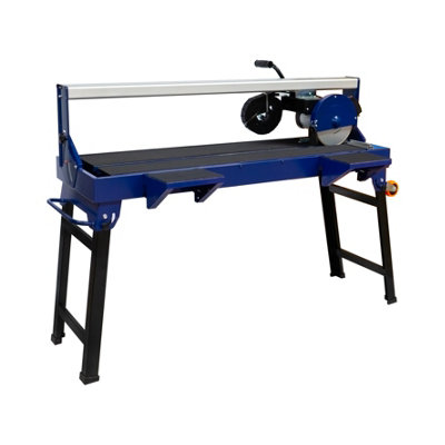 Wet Sliding Tile Cutter Sawing Bench 1200mm 1400W Ceramics Porcelain ...