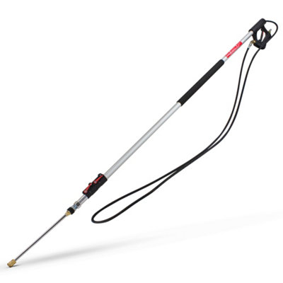 WetJet 18 Foot Aluminium High Pressure Telescopic Lance WJ18LWA-G | £79 ...