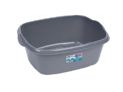 Wham 39cm Rectangle Plastic Washing Up Sink Bowl Caravan Basin Bowl ...