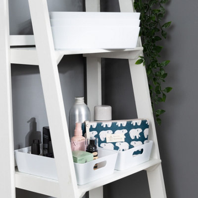 Wham 5x Plastic Studio Basket 4.01 Rectangular Home & Office Storage ...