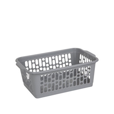 Wham Basket Grey (L) Quality Product | DIY at B&Q