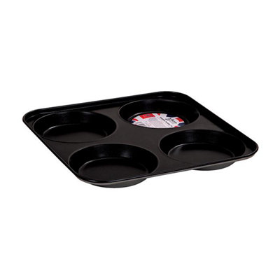 Wham Essentials Yorkshire Pudding Tray Black One Colour (One Size)