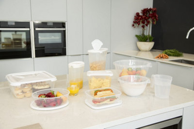 Wham Food Storage Container 15L Box Large Food Preserve Cake Tub 32.5cm ...